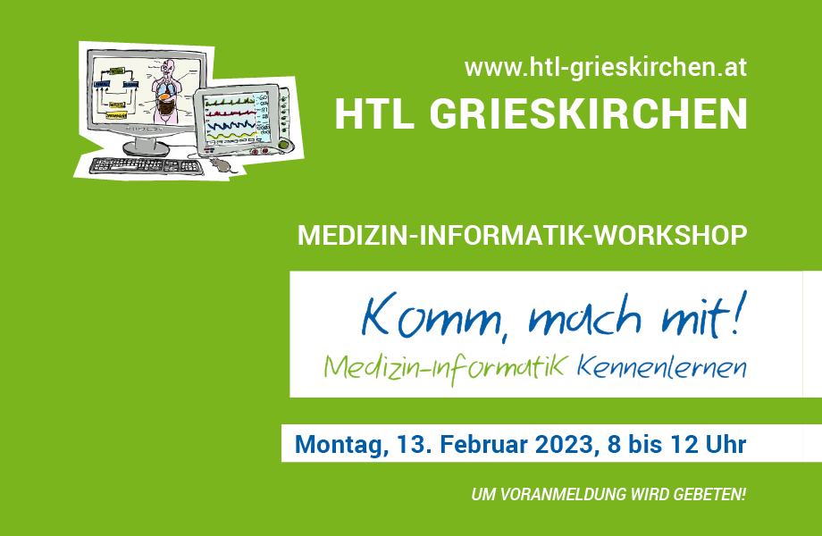 Medizin-Informatik-Workshop am 13.02.2023 – HTL Grieskirchen